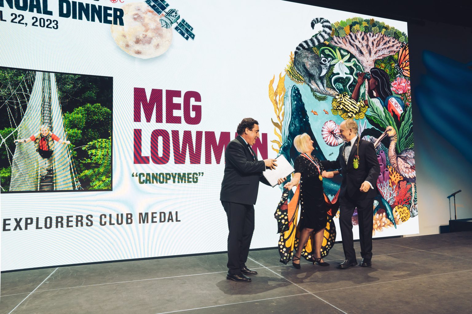 Meg Lowman Receives Explorers Medal - TREE Foundation