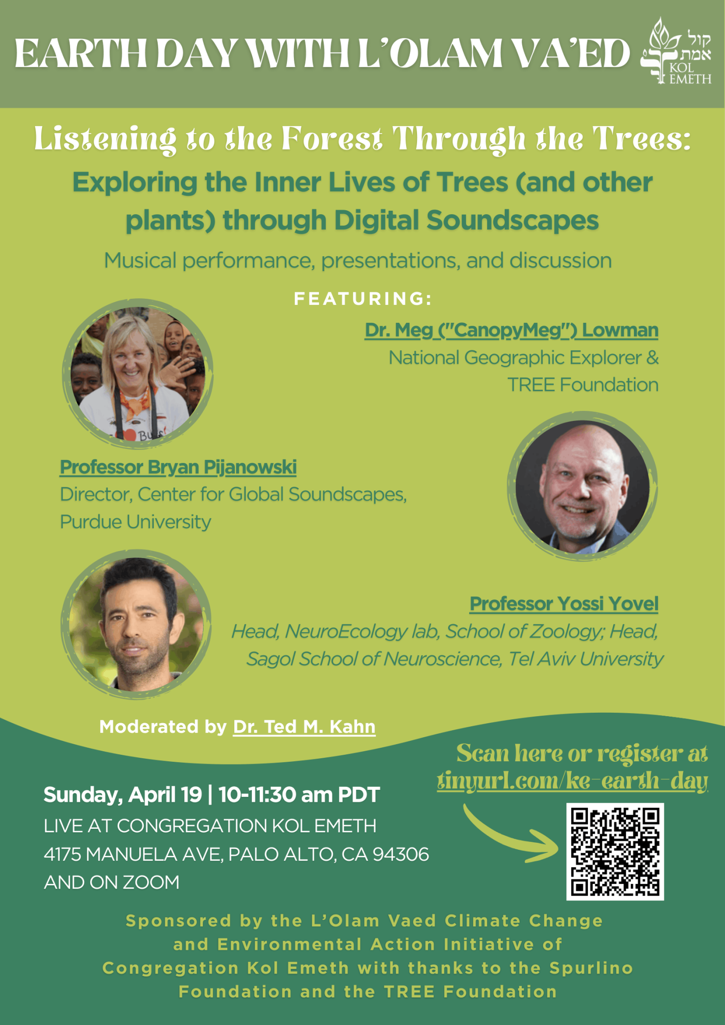 Earth Day Webinar: Listening to Nature - TREE Foundation